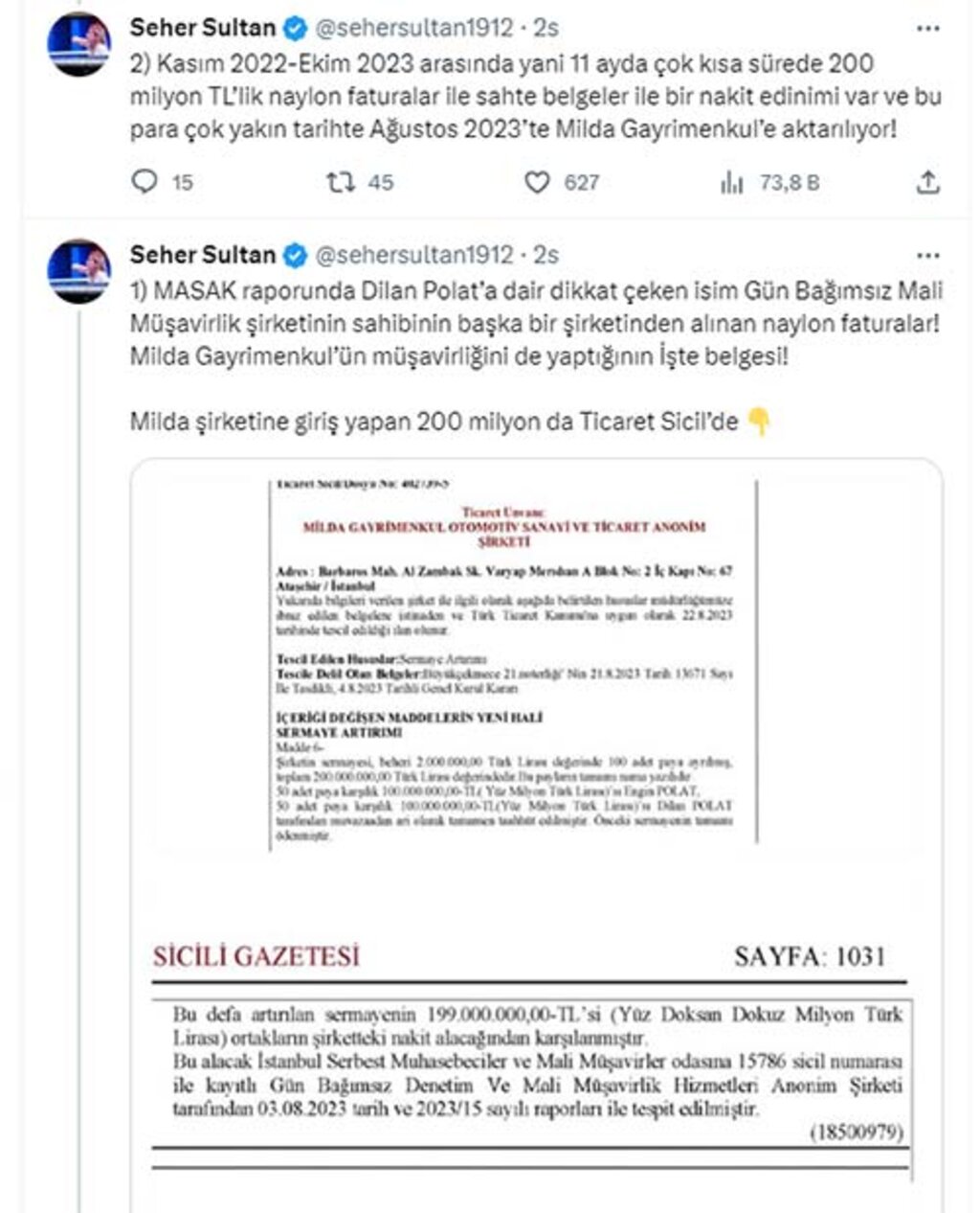 Dilan Polat'a MASAK şoku! Seher Sultan milyonluk naylon faturaları ifşa etti - GÜNCEL - Samsun ...