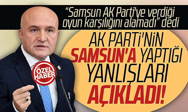 Erhan Usta AK Parti'nin Samsun'a yaptığı yanlışları açıkladı! - SİYASET ... Erhan Usta AK Parti'nin Samsun'a yaptığı yanlışları açıkladı! - SİYASET ...