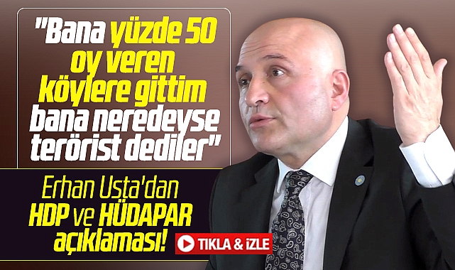 Erhan Usta, partisini HDP ile ilişkilendiren iktidara sert çıktı ... Erhan Usta, partisini HDP ile ilişkilendiren iktidara sert çıktı ...