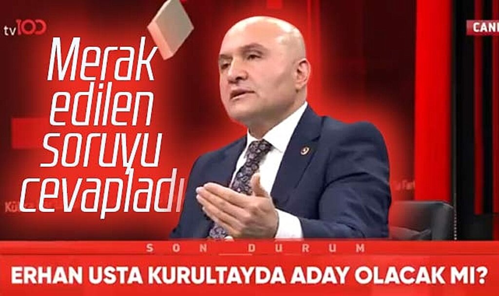 Erhan Usta Genel Başkan adayı olup olmayacağı sorusuna yanıt verdi ...