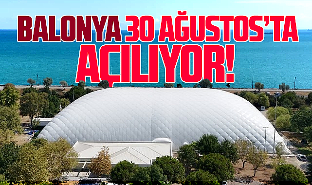 Samsun'da kapalı şişme oyun parkı Balonya 30 Ağustos'ta hizmete giriyor ...